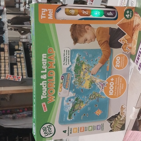 leapfrog | Toys | Leapfrog Touch And Learn World Map New In Box | Poshmark